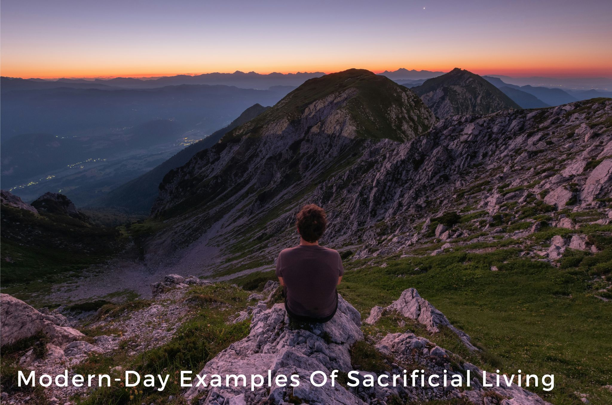 Living a Life of Sacrifice: Finding Fulfillment in Serving God → Pray ...